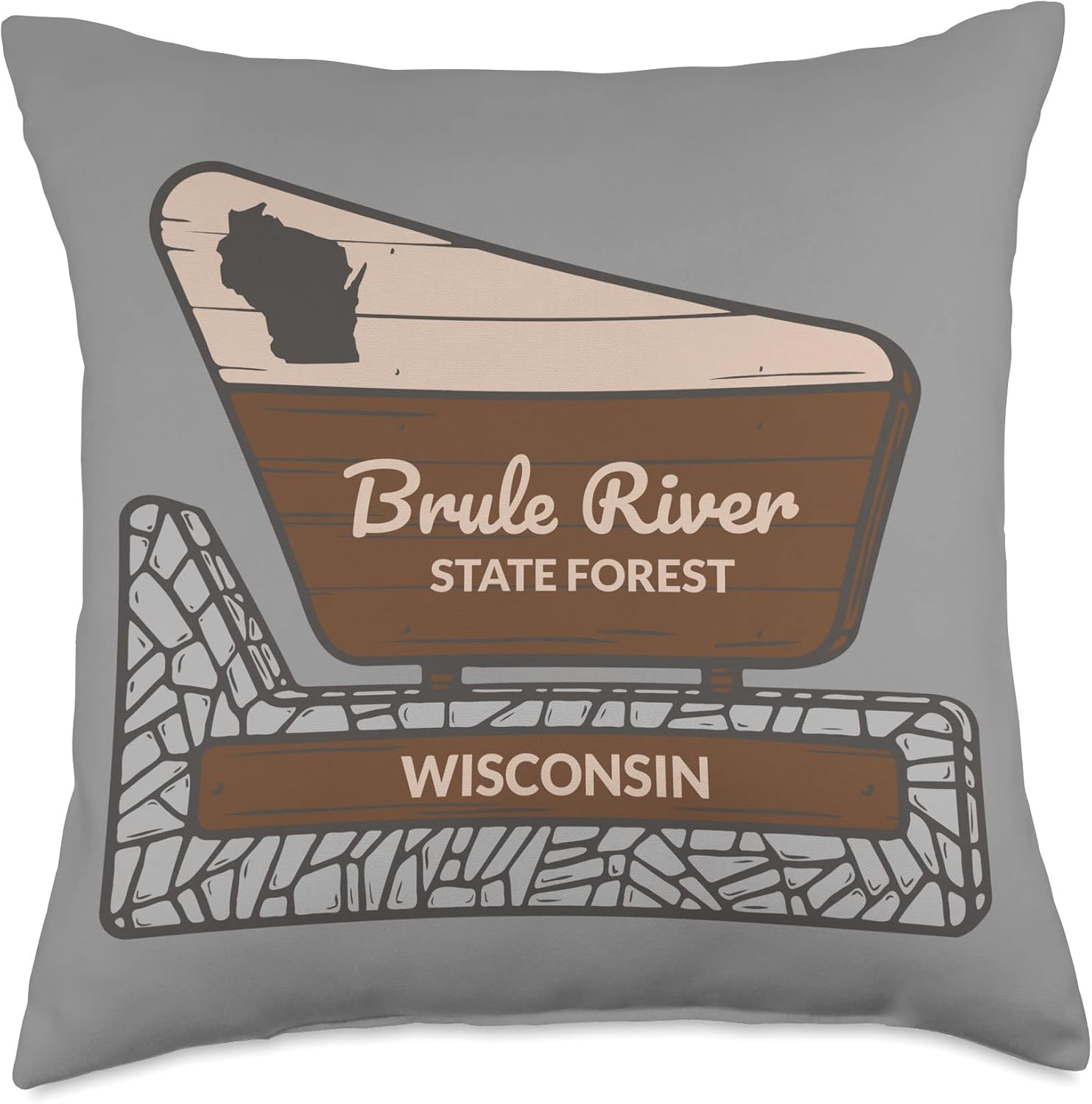 Amazon.com: Brule River State Forest Wisconsin WI Souvenirs Brule River ...