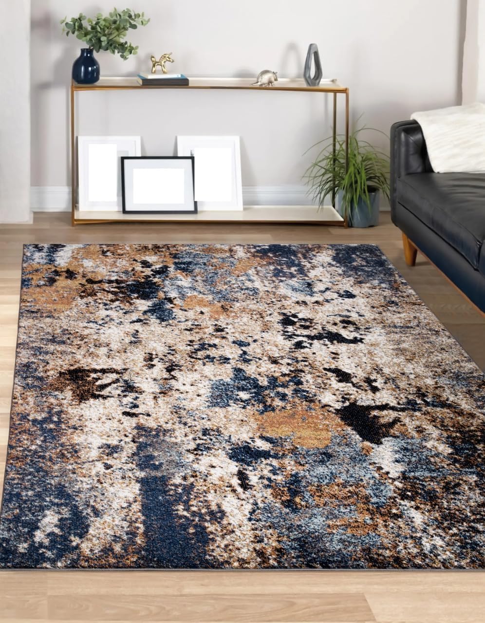 Amazon.com: Keen Home Design Area Rugs - 4x6 Non-Shedding, Abstract ...