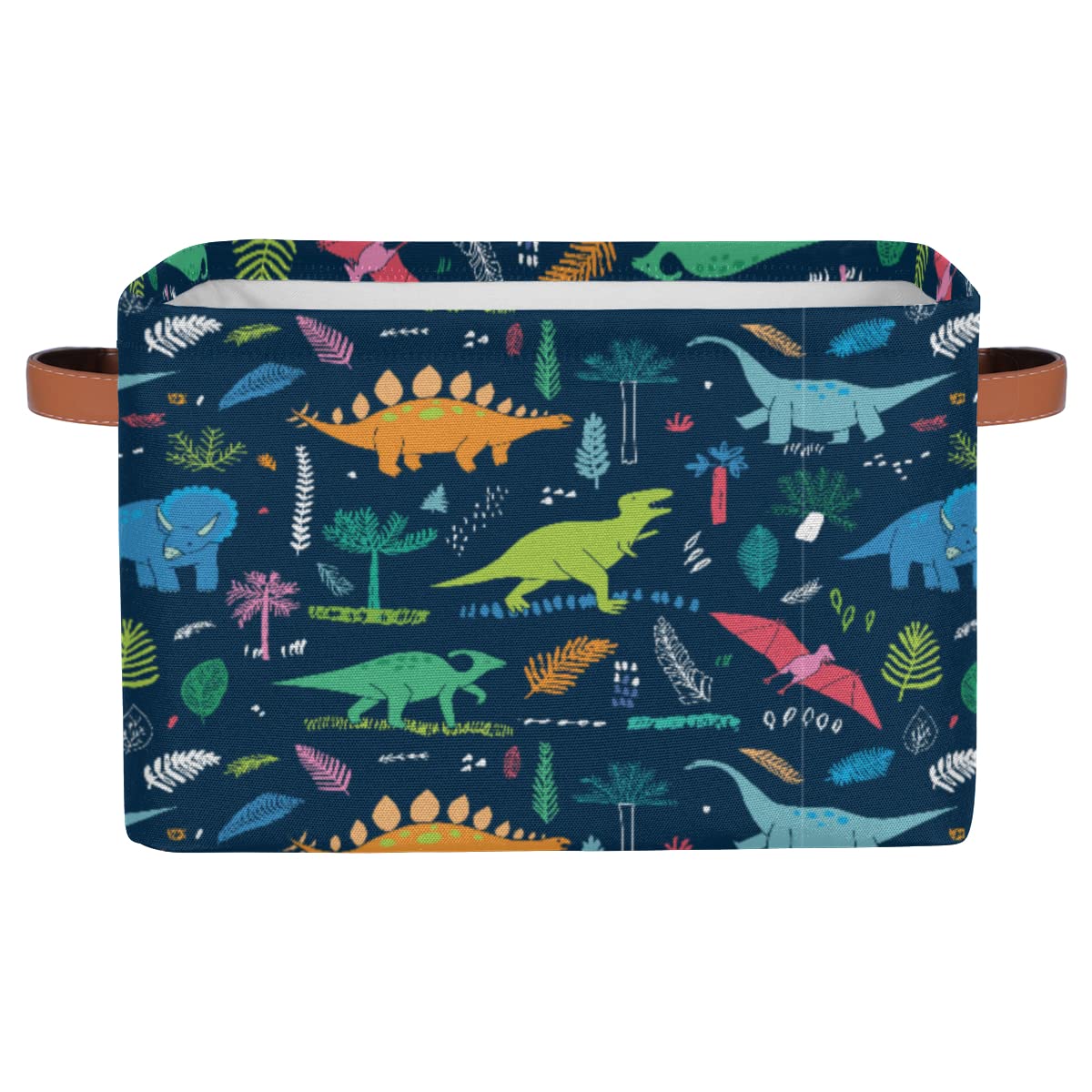 Amazon.com: Dinosaur Foldable Storage Basket, Large Collapsible ...