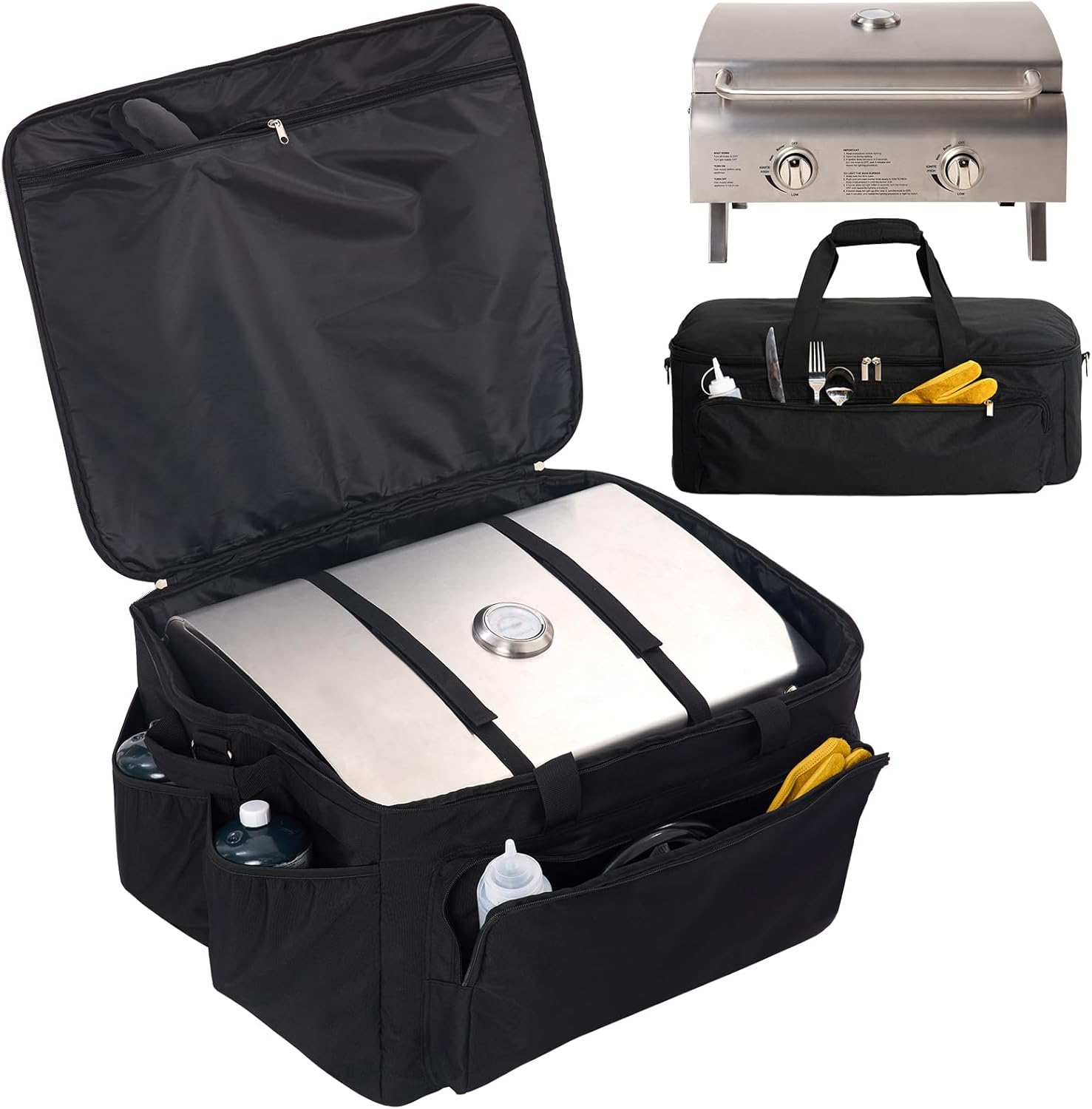 Amazon.com : NOELIFE Grill Carry Bag for Cuisinart CGG-306 Chef's Style ...