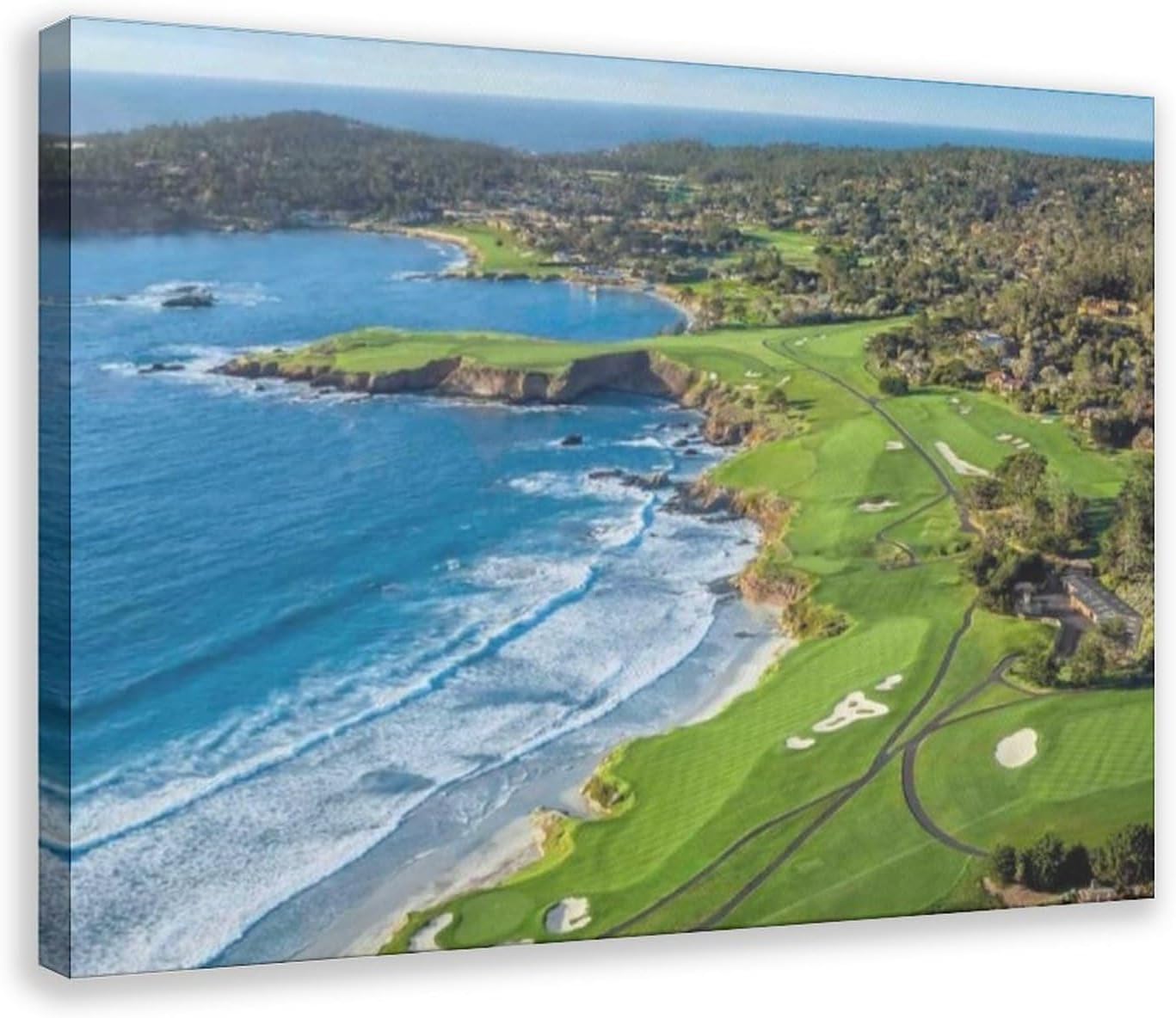 Amazon.com: JALYKA Vintage Poster Golf Course Golf Club Landscape ...