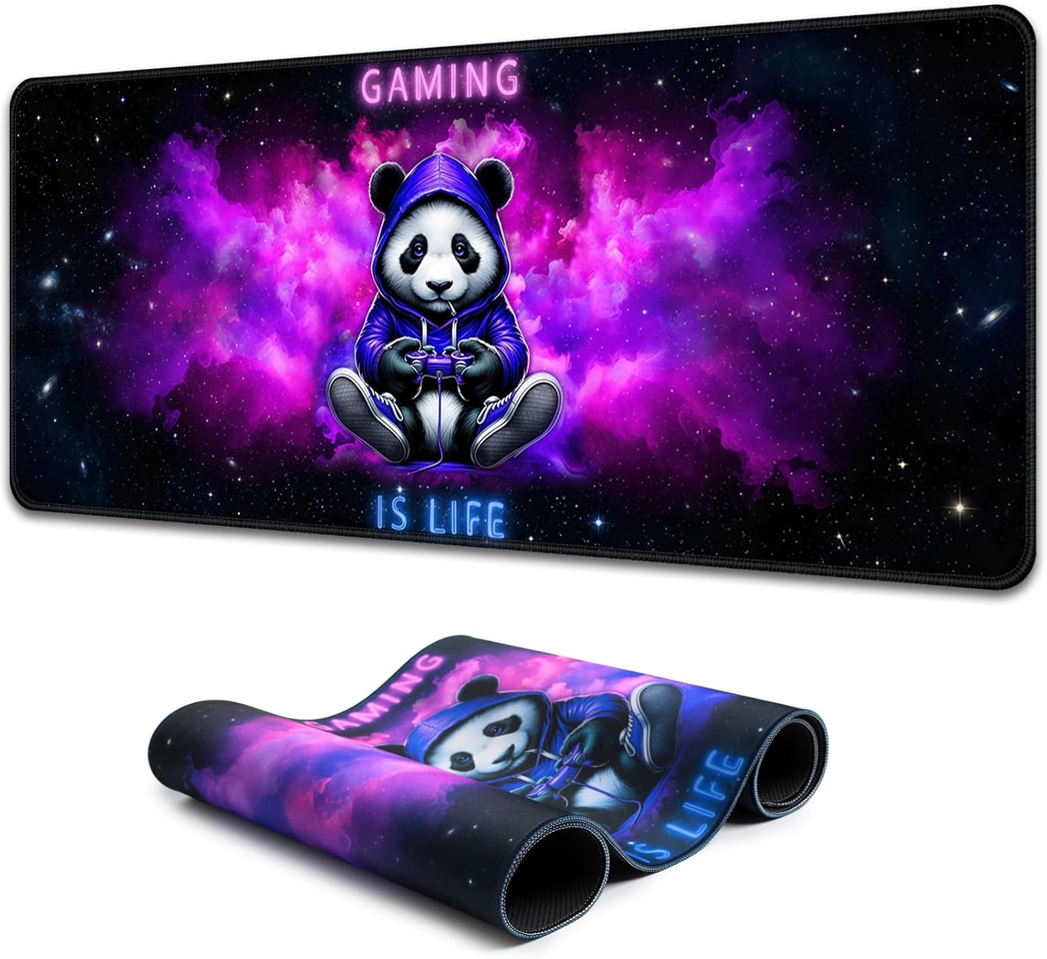 Amazon.com: SparkLia Blacklight Gaming Mouse Pad – UV Reactive Neon ...