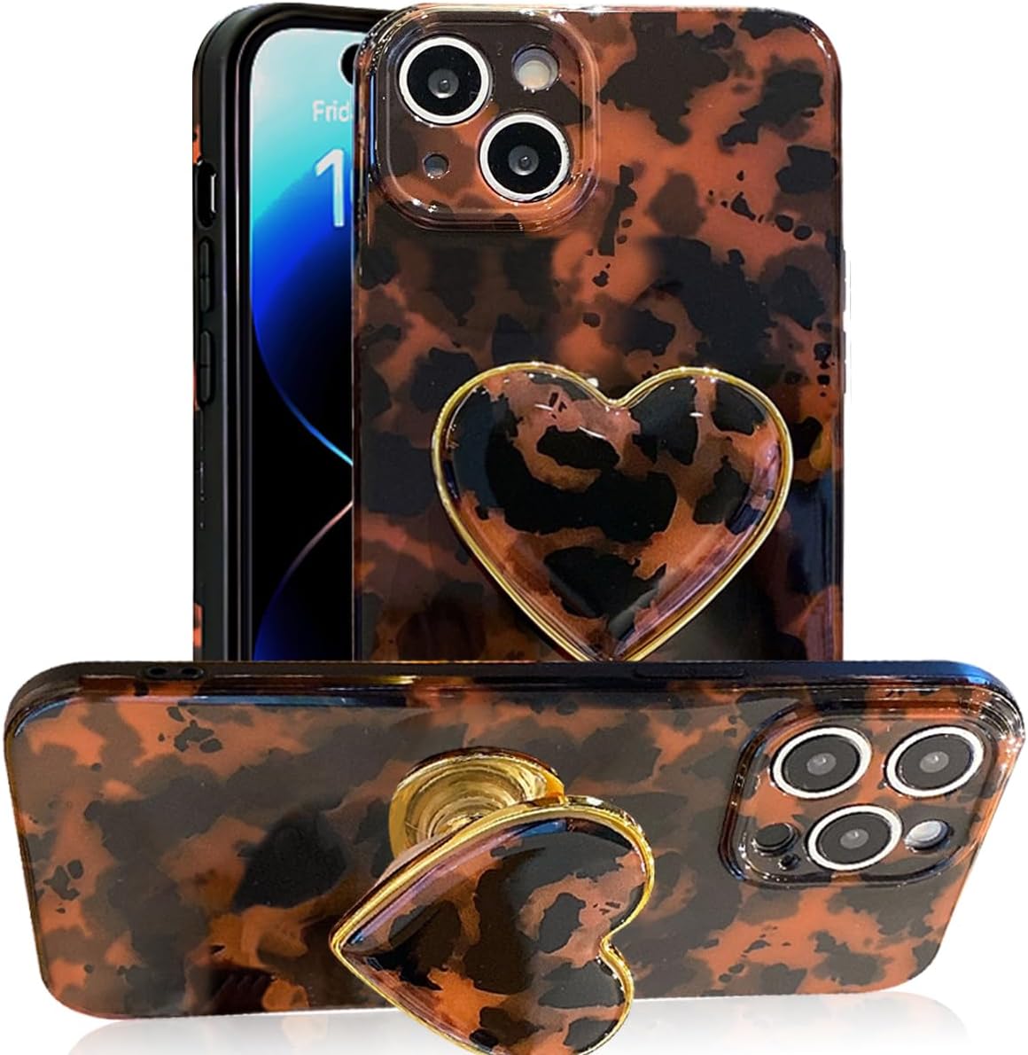 Amazon.com: Espumoso Compatible with Cute iPhone 14 Plus/15 Plus Case 6 ...