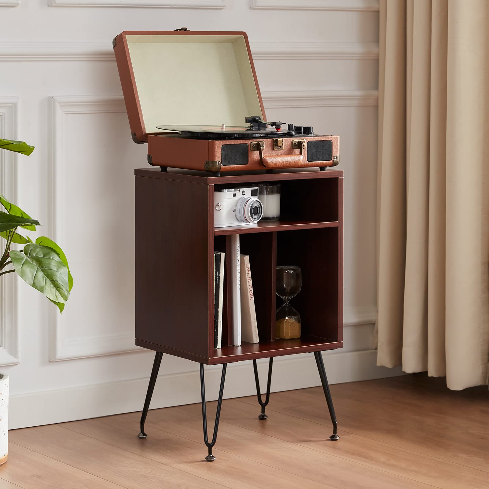 Amazon.com: STARY Record Player Stand for Living Room Vinyl Turntable ...