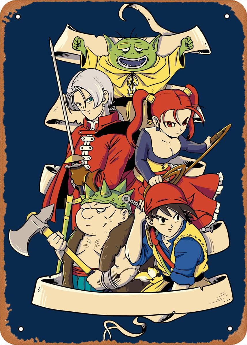 Amazon.com : Zuhhgii Movie arcade game poster metal tin sign Dragon ...