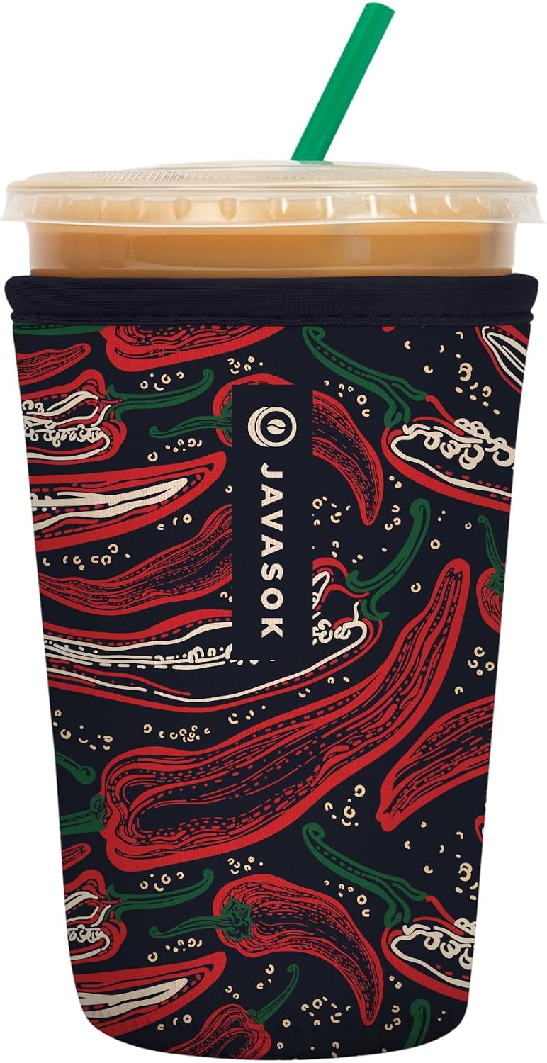 Amazon.com: Sok It JavaSok Iced Coffee & Cold Soda Insulated Neoprene ...