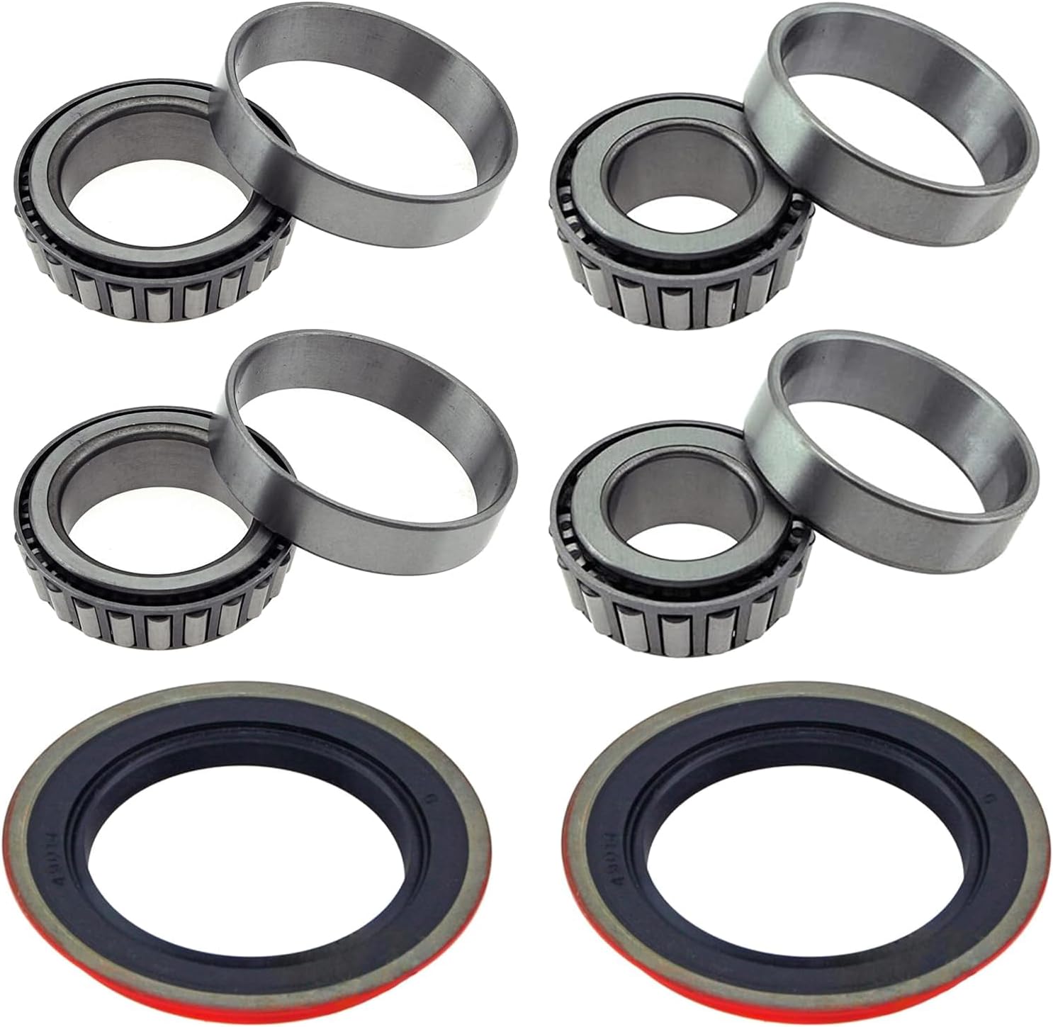 Amazon.com: WJB WTA12 - Front Wheel Bearing/Tapered Roller Bearing ...