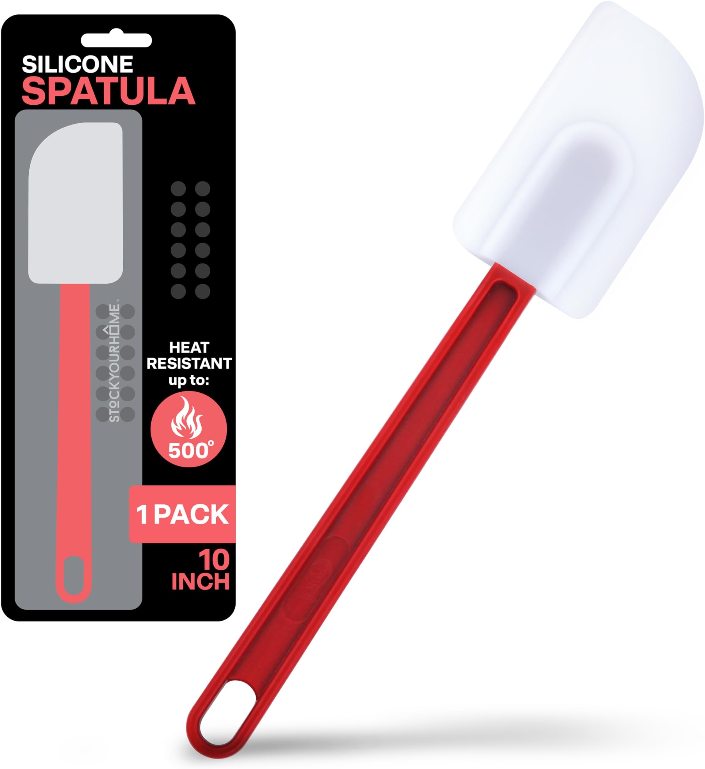 Amazon.com: Norpro Silicone Spatula, Medium, Red: Home & Kitchen