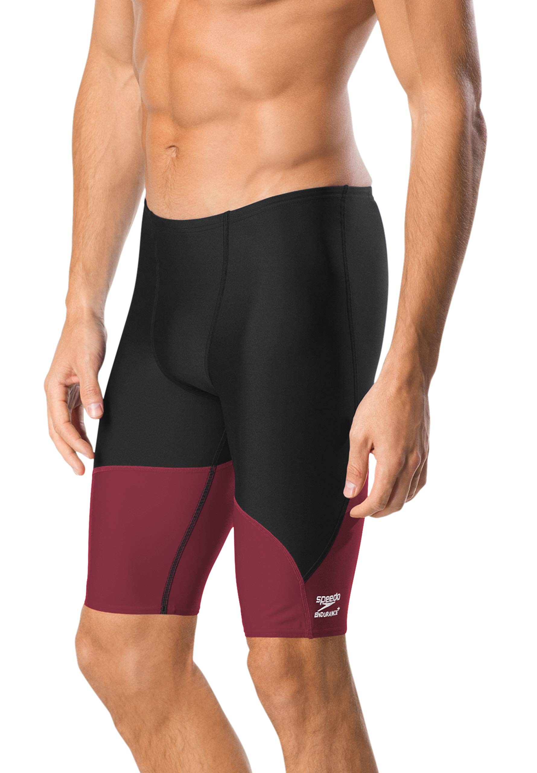 Snapklik.com : Mens Swimsuit Jammer Endurance+ Splice Team Colors