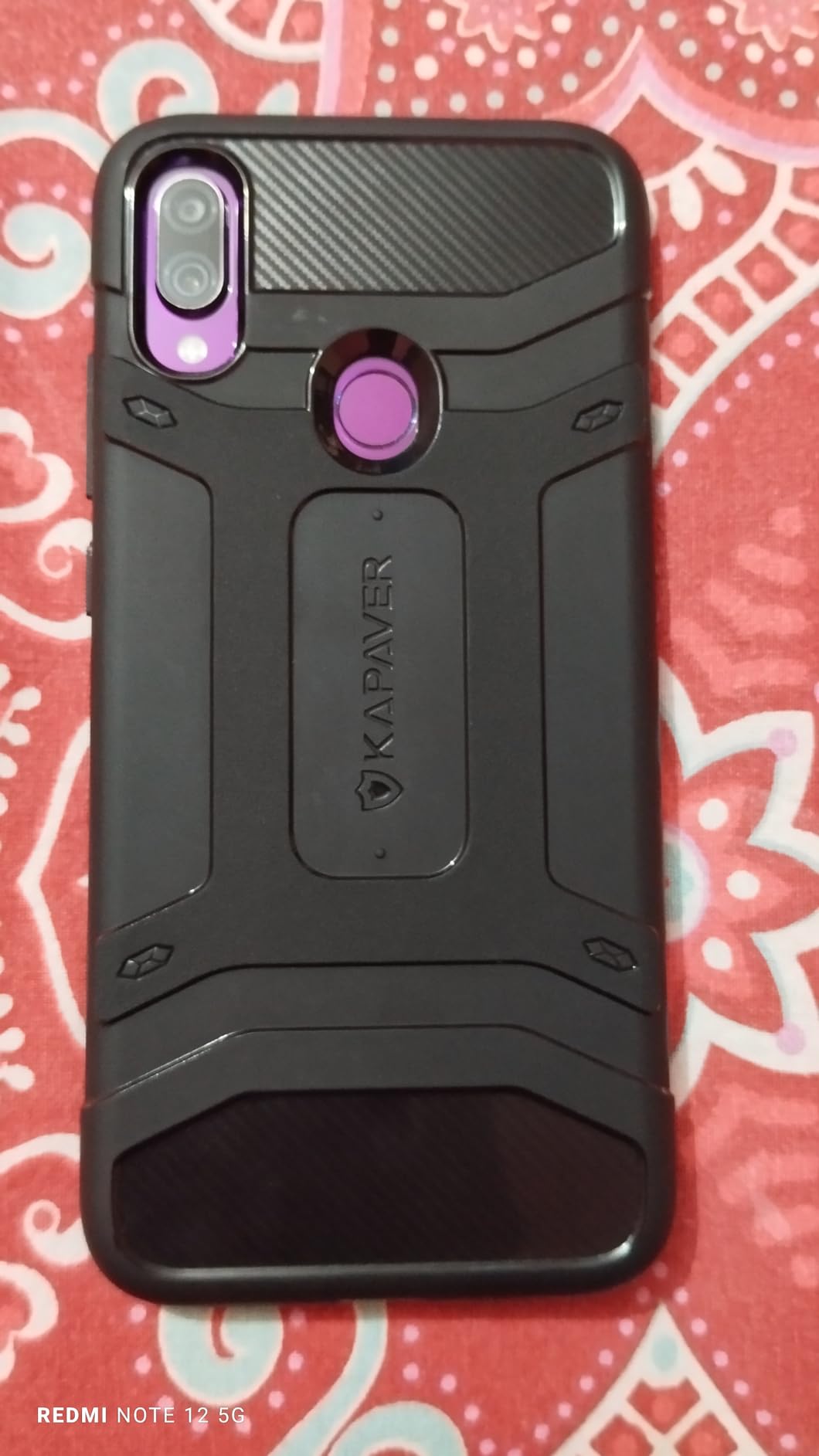 KAPAVER ® Rugged Plastic Back Cover Case for Xiaomi Redmi Note 7 ...