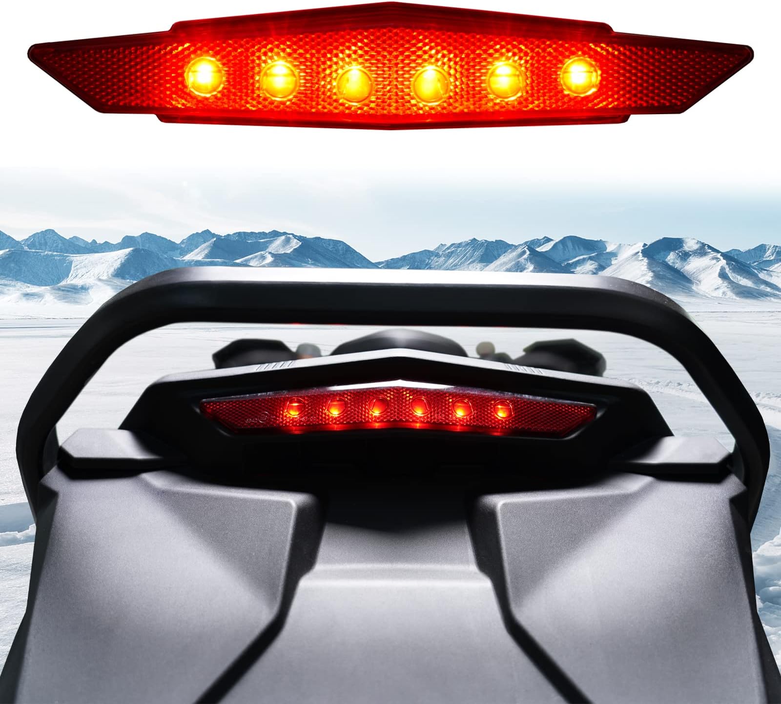 Amazon.com: SPI 01-104-05; Tail Light S/M Lens Ski-Doo Made By SPI ...