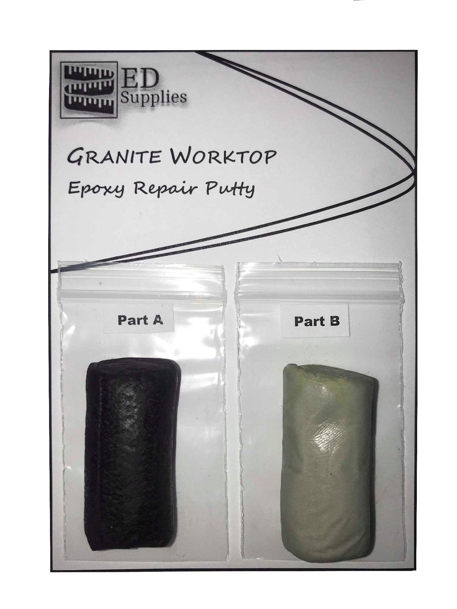 Granite Worktop Epoxy Repair Putty - Repairs Chips, Cracks & Defects ...