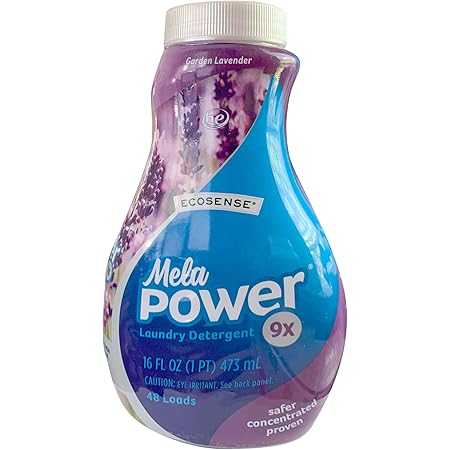 Amazon.com: Melaleuca MelaPower 9X He Laundry Detergent (Garden Lavender, 48 Loads) : Health ...