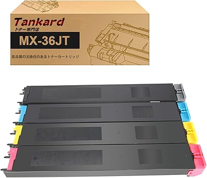 Amazon.co.jp: 【Amazon.co.jp限定】Sharp用 MX-36 MX-36JT MX-36JTBA/MA/YA/CA ...