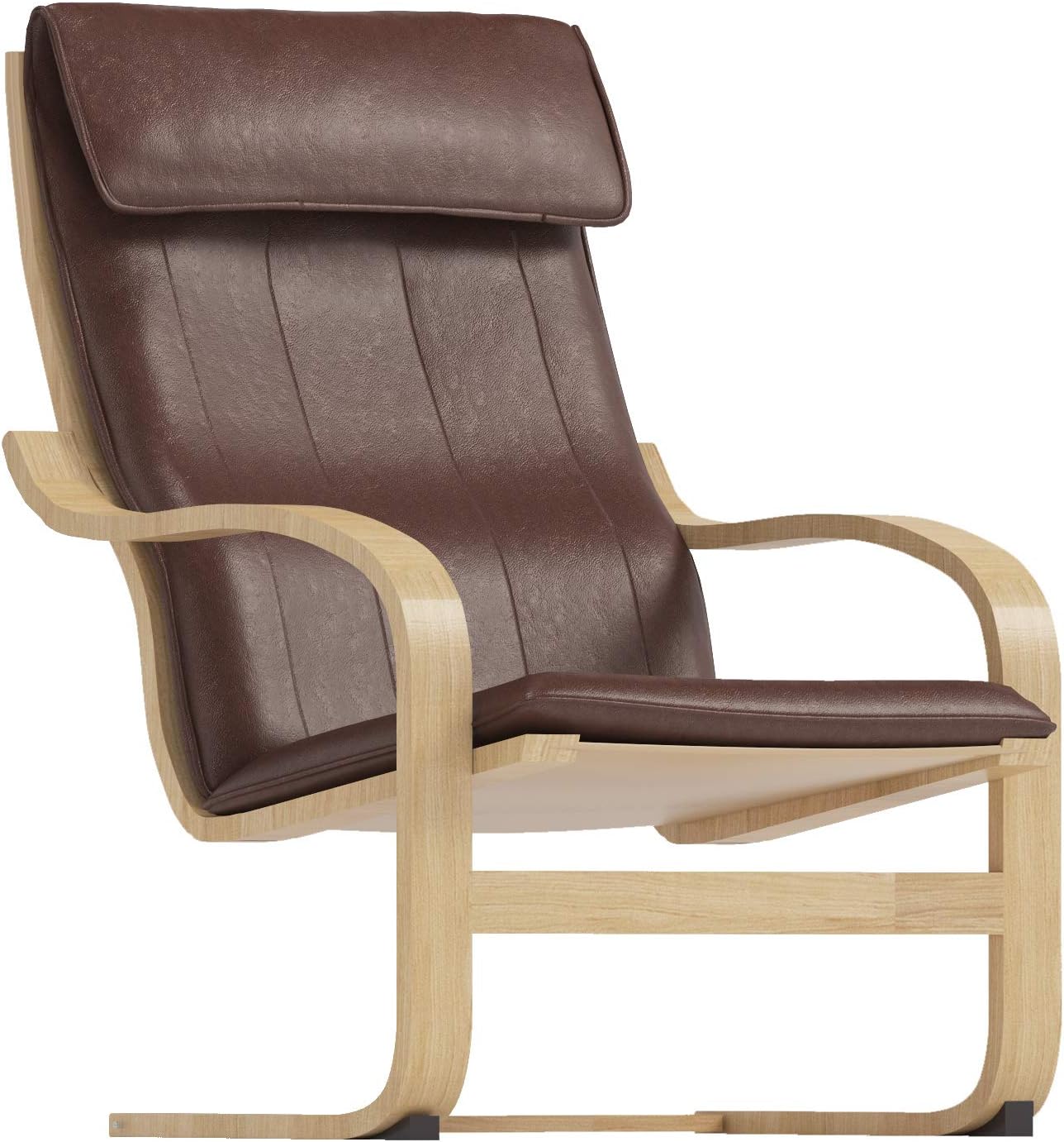 Amazon.com: Ikea Poang Chair Armchair with Cushion, Cover and Frame ...