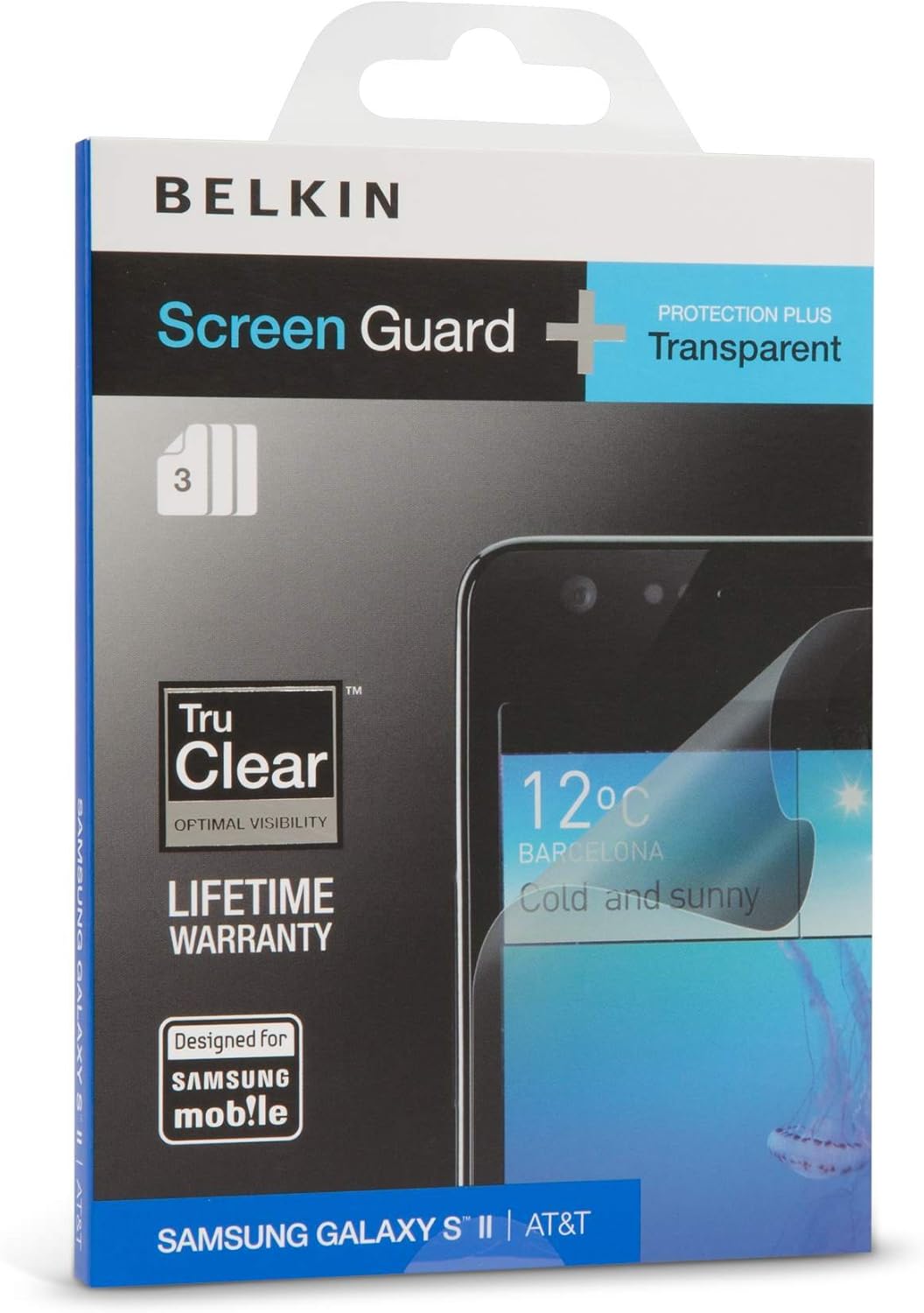 Amazon.com: Belkin Clear Screen Protectors / Overlays for Samsung ...