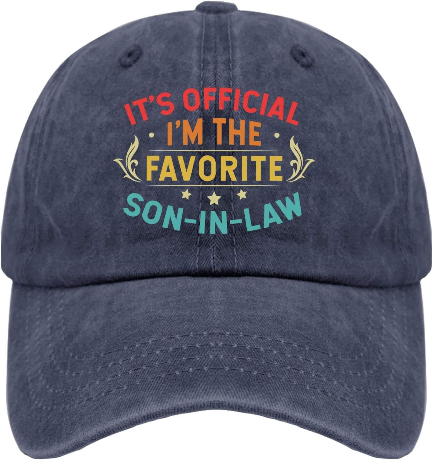 Son in Law hat Golf Hats It's Official I'm The Favorite Son-in-Law Hats ...