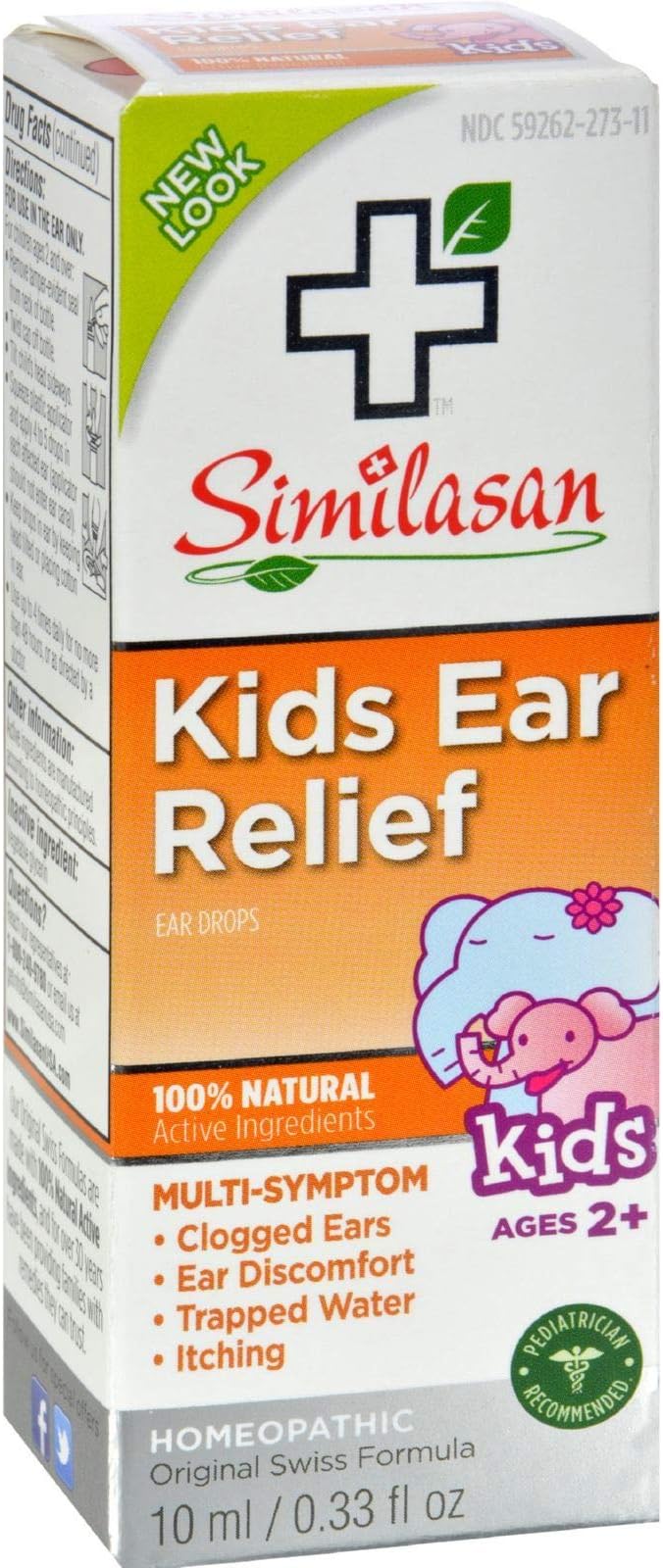 Amazon.com: Similasan Earache Relief Ear Drops 10 mL : Health & Household