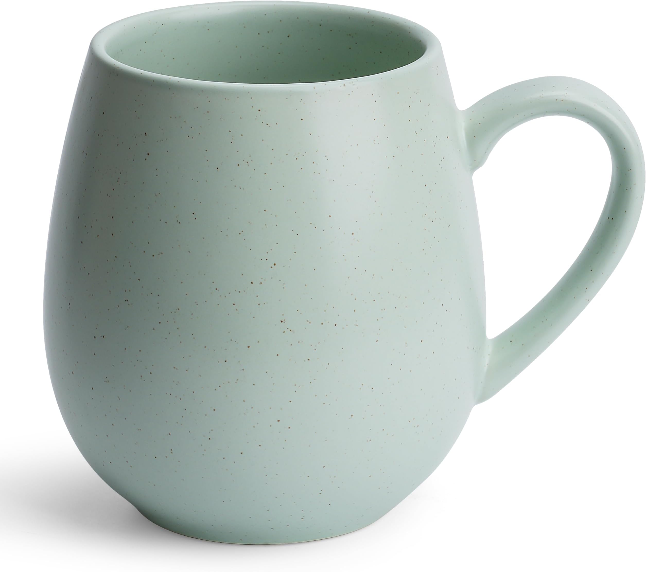 Amazon.com | Happy Lemuro Large Tea Cup – 19 oz – Large Ceramic Coffee ...