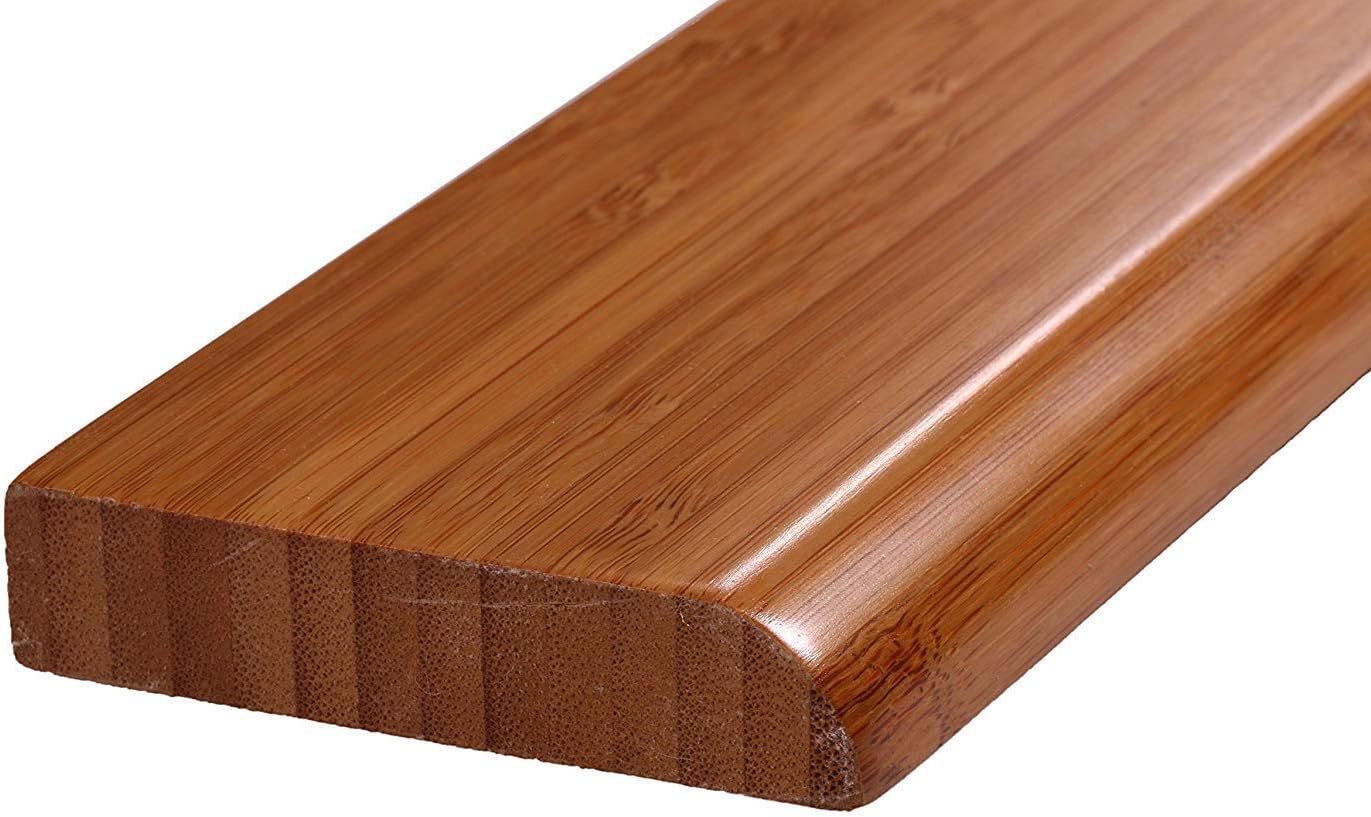 AMERIQUE AMWBVC5 30' Linear Premium Prefinished Solid Wall Base Molding ...