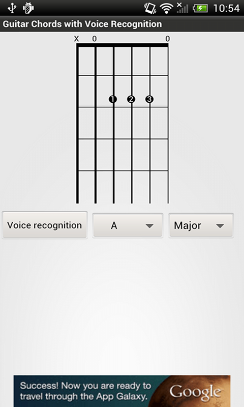 Guitar chords- voice recognition - App on Amazon Appstore