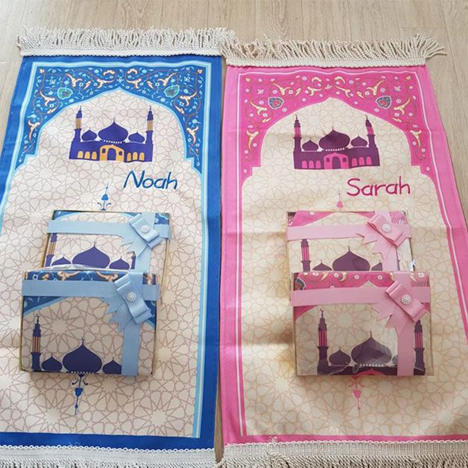 Luxury Kids Prayer Mat, Kids Kaaba Prayer Rug Ramadan Eid Kids Prayer ...