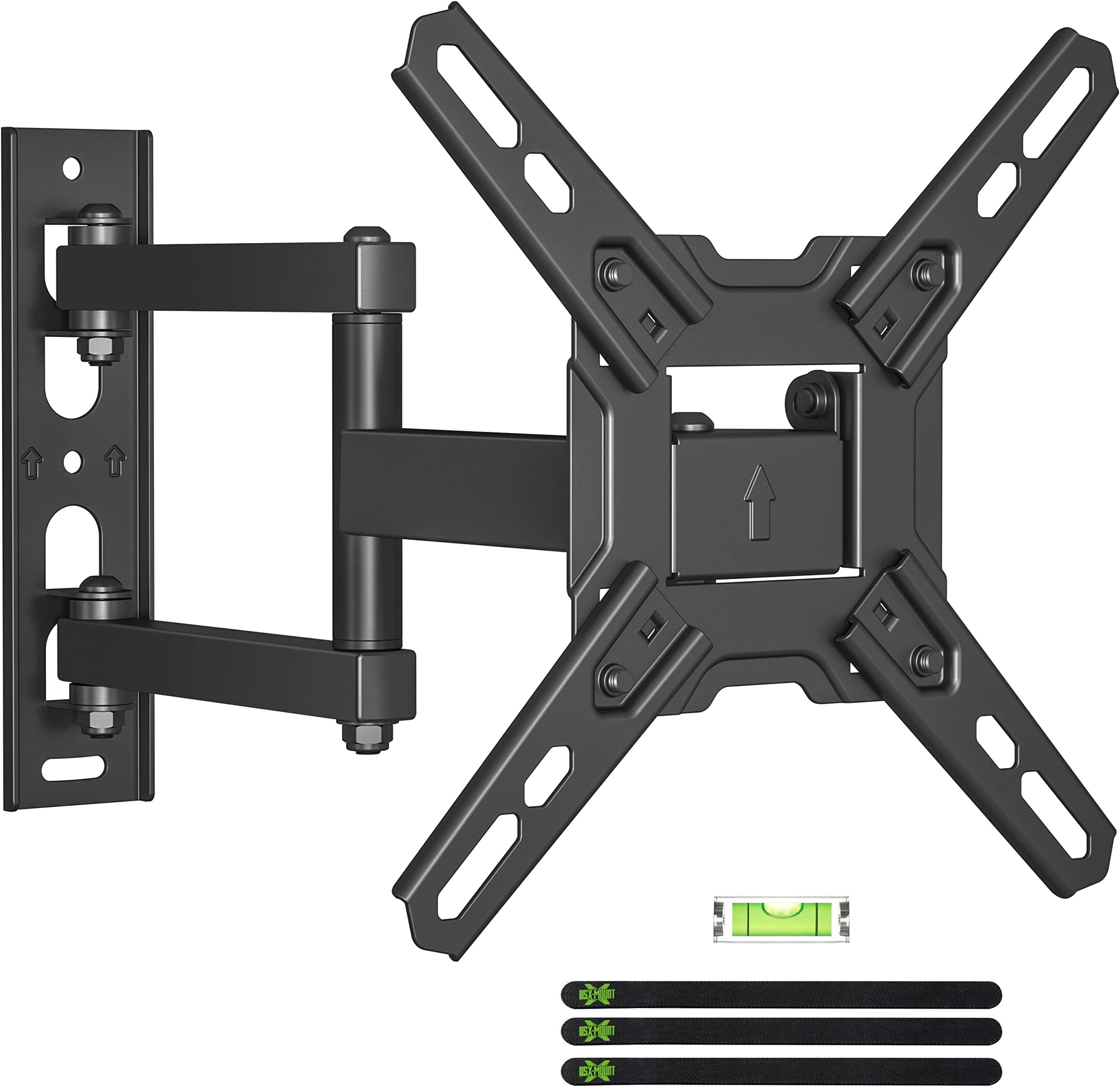 Amazon.com: Mount-It! Full Motion TV Wall Mount Monitor Wall Bracket ...