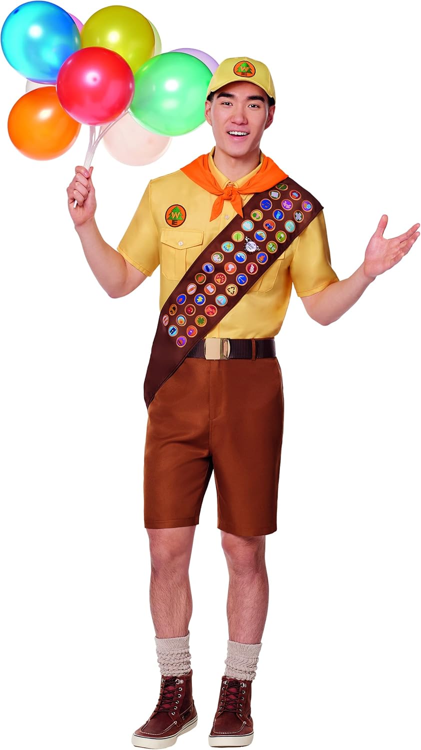 Amazon.com: Spirit Halloween Up Adult Russel Costume | Officially ...