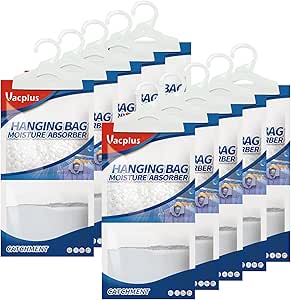 Vacplus Deumidificatore Armadio 10 Pezzi, 230g Sacchetti Umidità ...