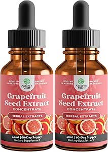 Amazon.com: GSE Grapefruit Seed Extract Liquid - Super Concentrated ...
