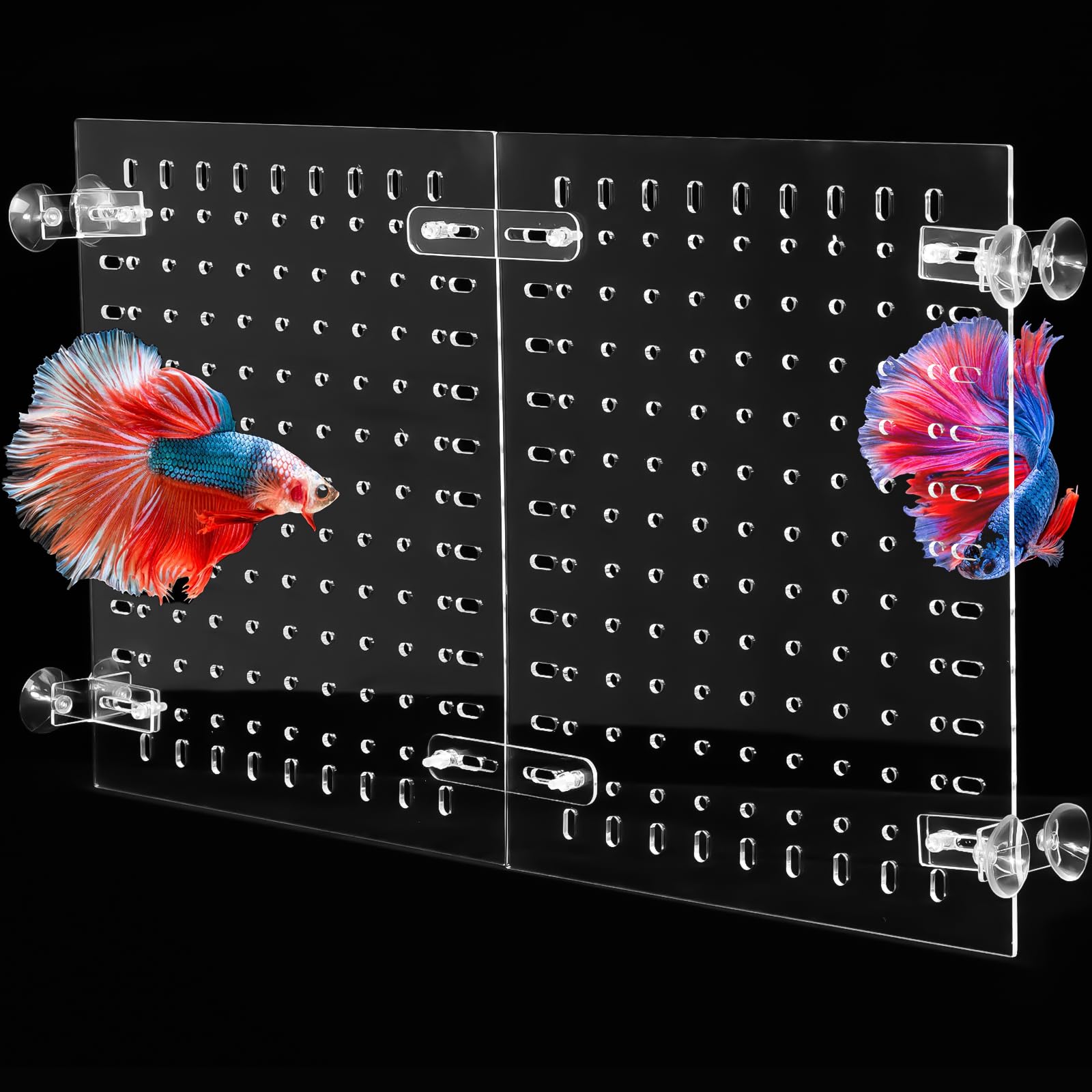Amazon.com : UNIFAMILY Fish Tank Divider 55 Gallon, Adjustable Aquarium ...
