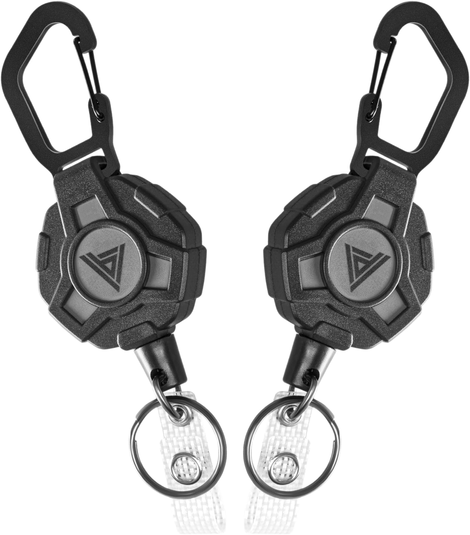 Amazon.com : Retractable Keychain Heavy Duty 2 Pack - MDSXO Badge Reels ...