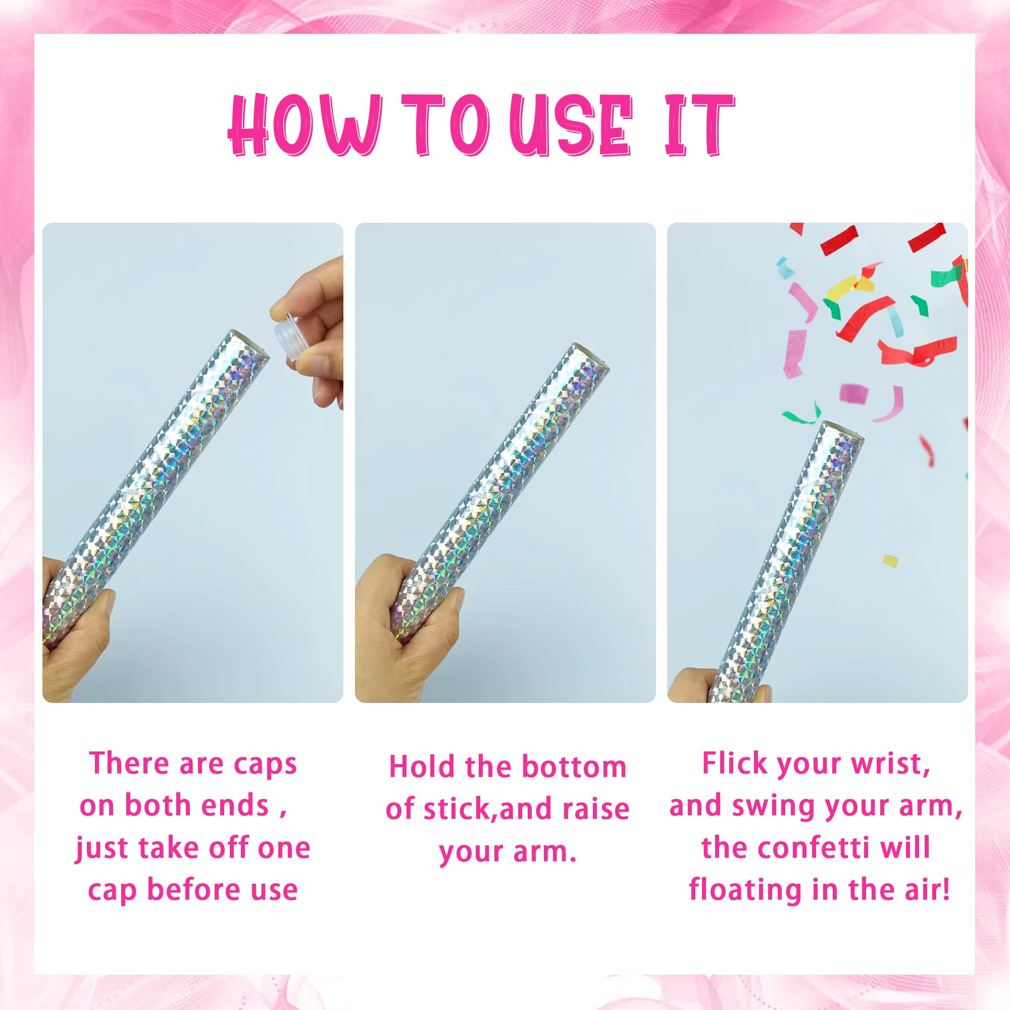 Wedding Confetti Sticks
