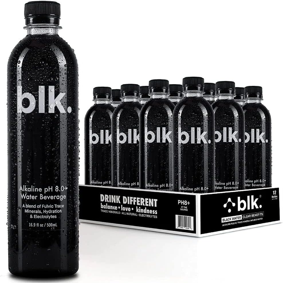 Amazon.com: Blk Beverages - Spring Water Enriched with Fulvic Acid ...