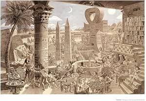 Amazon.com: Memphis Poster by Tom Masse 32 x 22in: Posters & Prints