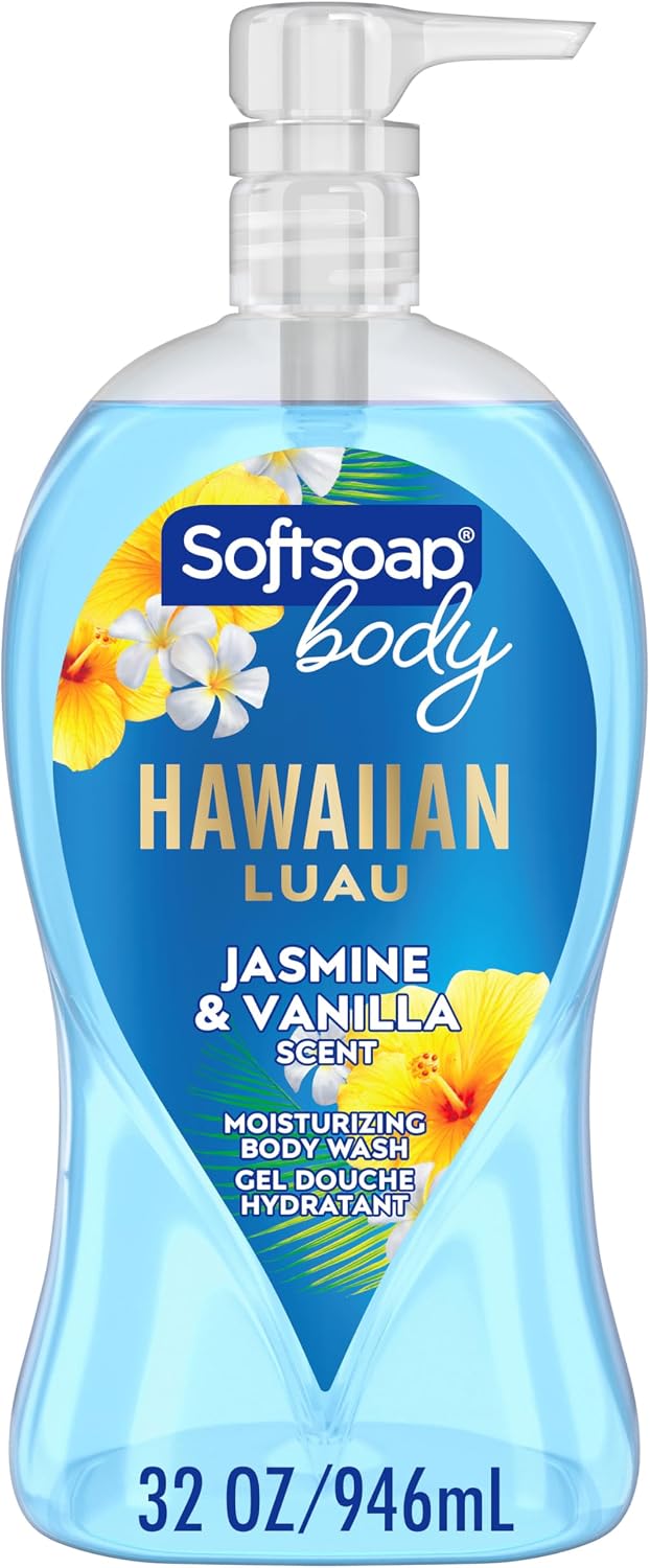 Softsoap Exfoliating Body Wash with Pump