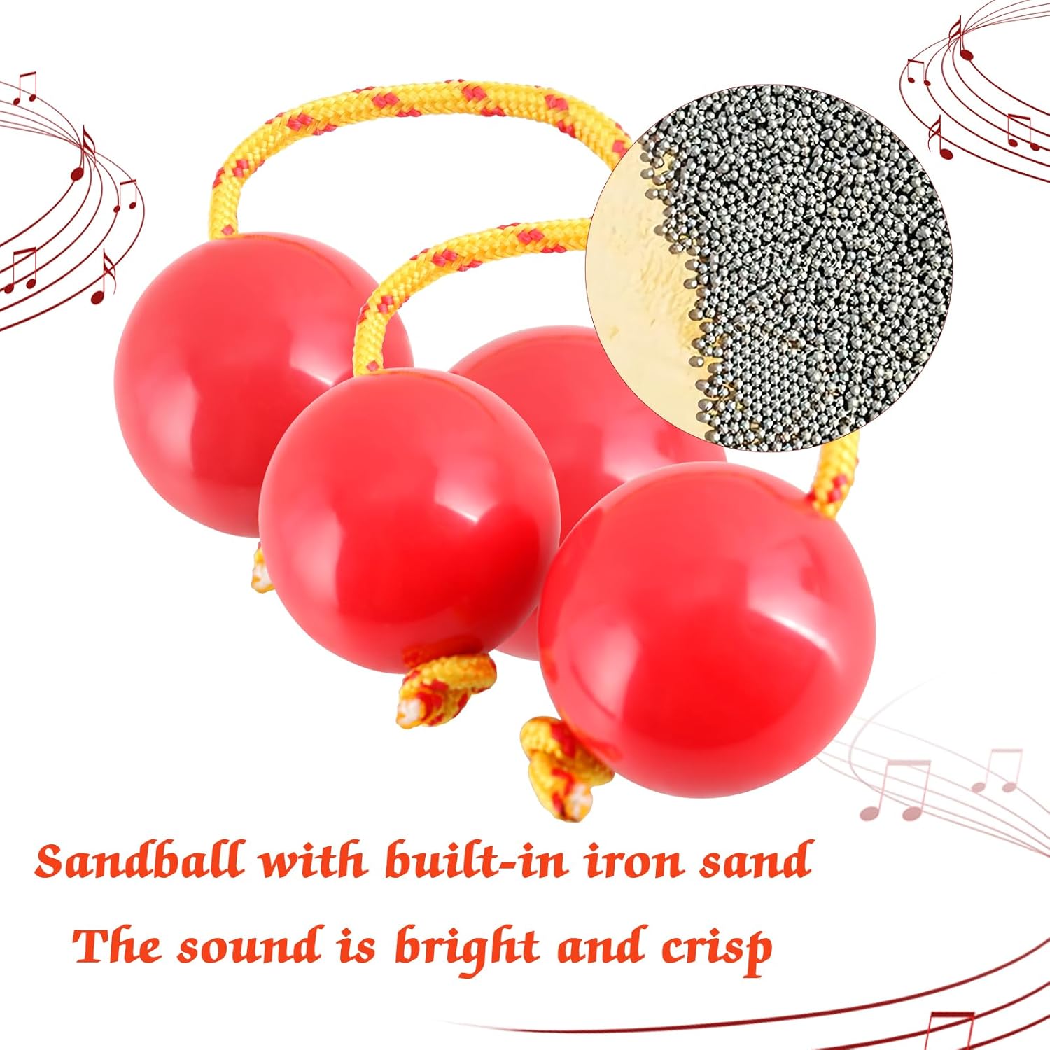 EASTROCK 2 piezas de ritmos africanos Aslatua Shakers Kashaka musicales ...