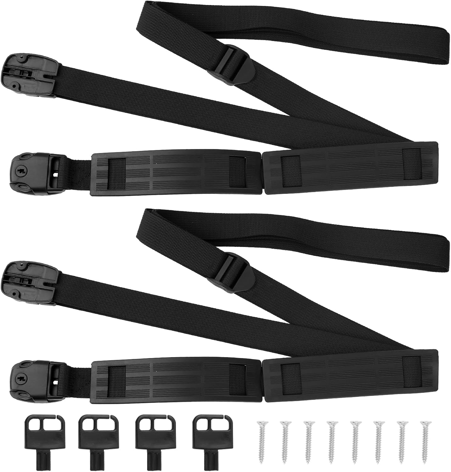 Amazon.com: Heavy Duty Hot Tub Cover Wind Straps Adjustable Length 67 ...