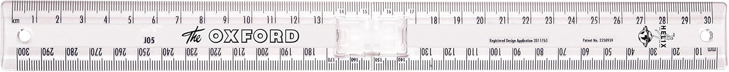 Helix Oxford Vintage 30cm Folding Ruler : Amazon.co.uk: Stationery ...