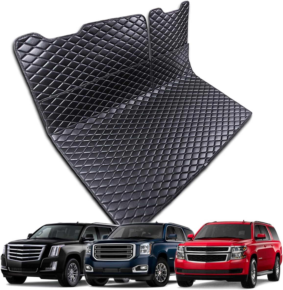 Amazon.com: 7DEEKEI Cargo Mat for 2015-2020 Chevrolet Tahoe/GMC Yukon ...