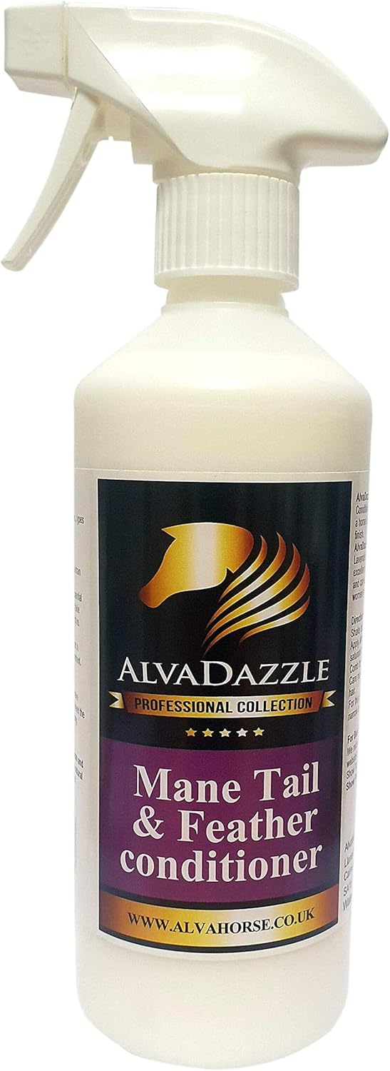 AlvaHorse - AlvaDazzle Mane Tail and Feather Conditioner (500ml ...