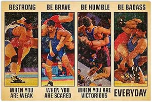 Amazon.com: 500 Piece Jigsaw Puzzle for Adults Wrestling be Strong be ...