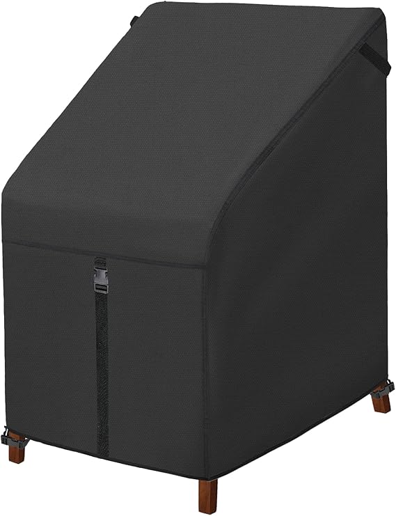 Amazon.com : Porch Shield Patio Stackable Chair Covers - Waterproof ...