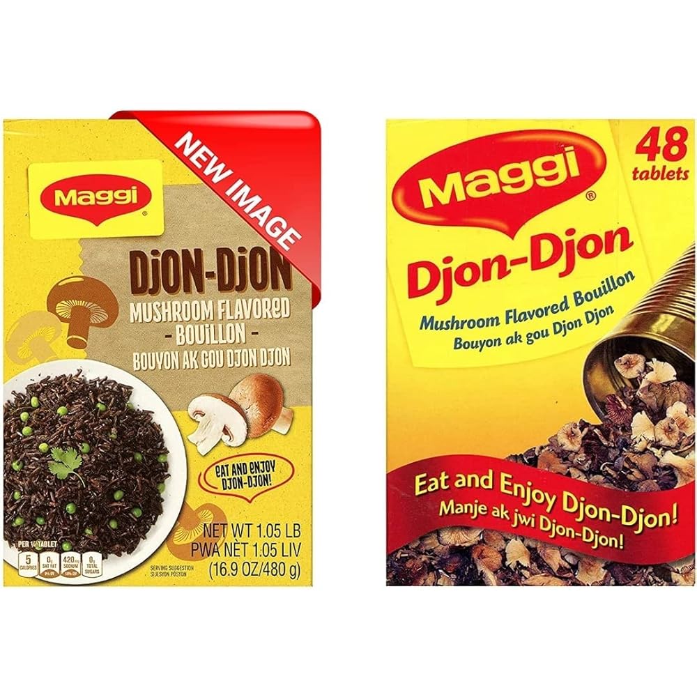 $4/mo - Finance MAGGI Djon Djon bouillon cubes - mushoom flavored 1 box ...