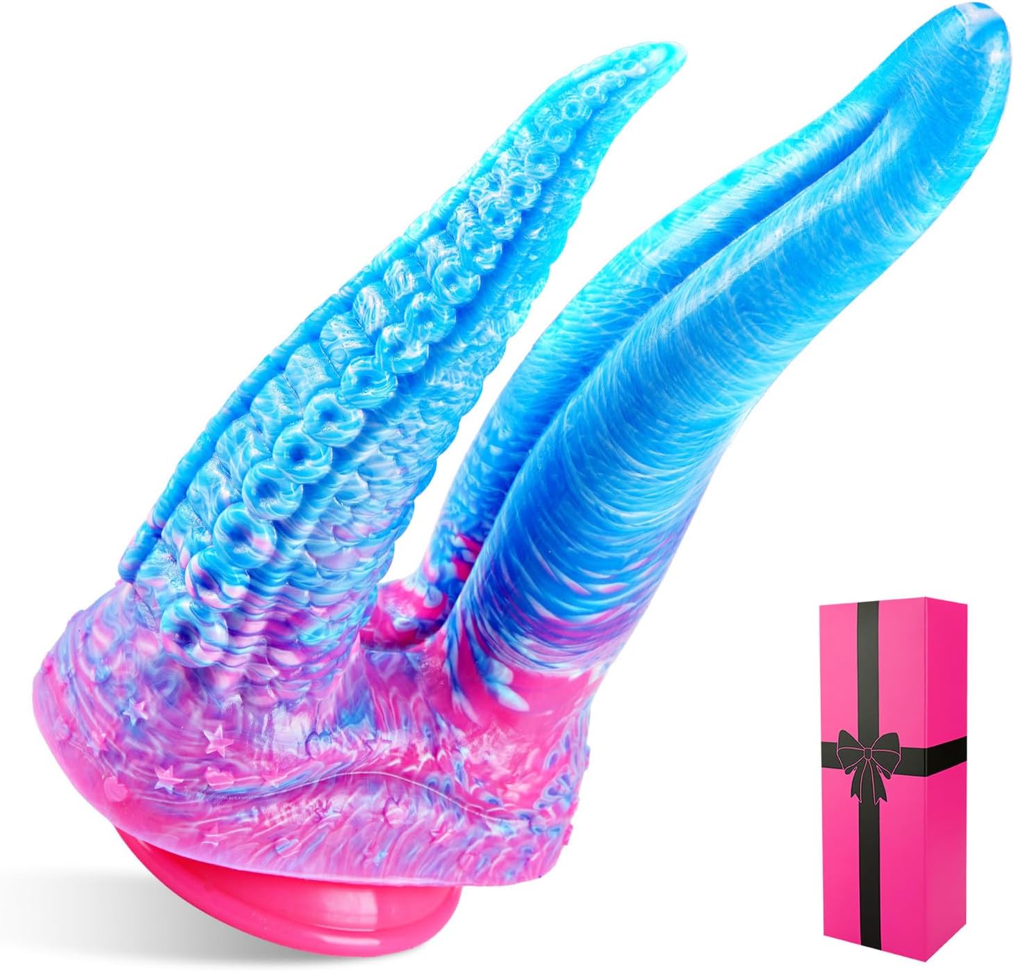 Amazon.com: 8" Liquid Silicone Double Headed Tentacle Dildo with ...