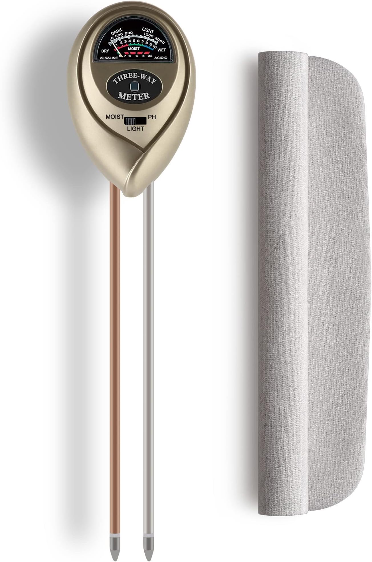 Amazon.com: 3 in 1 Soil Moisture Sensor Meter, Soil pH meter Water ...