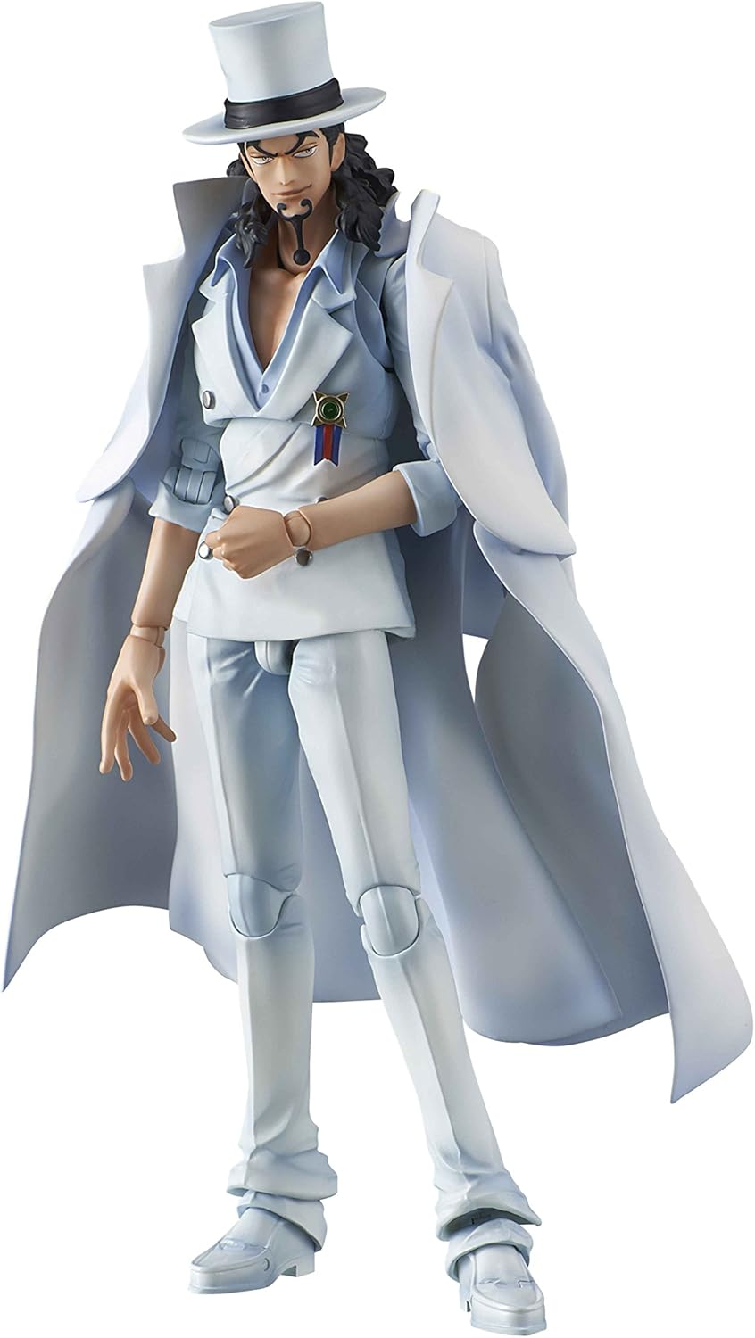 Amazon.com: Megahouse One Piece Ron Rucchi Variable Action Hero Figure ...