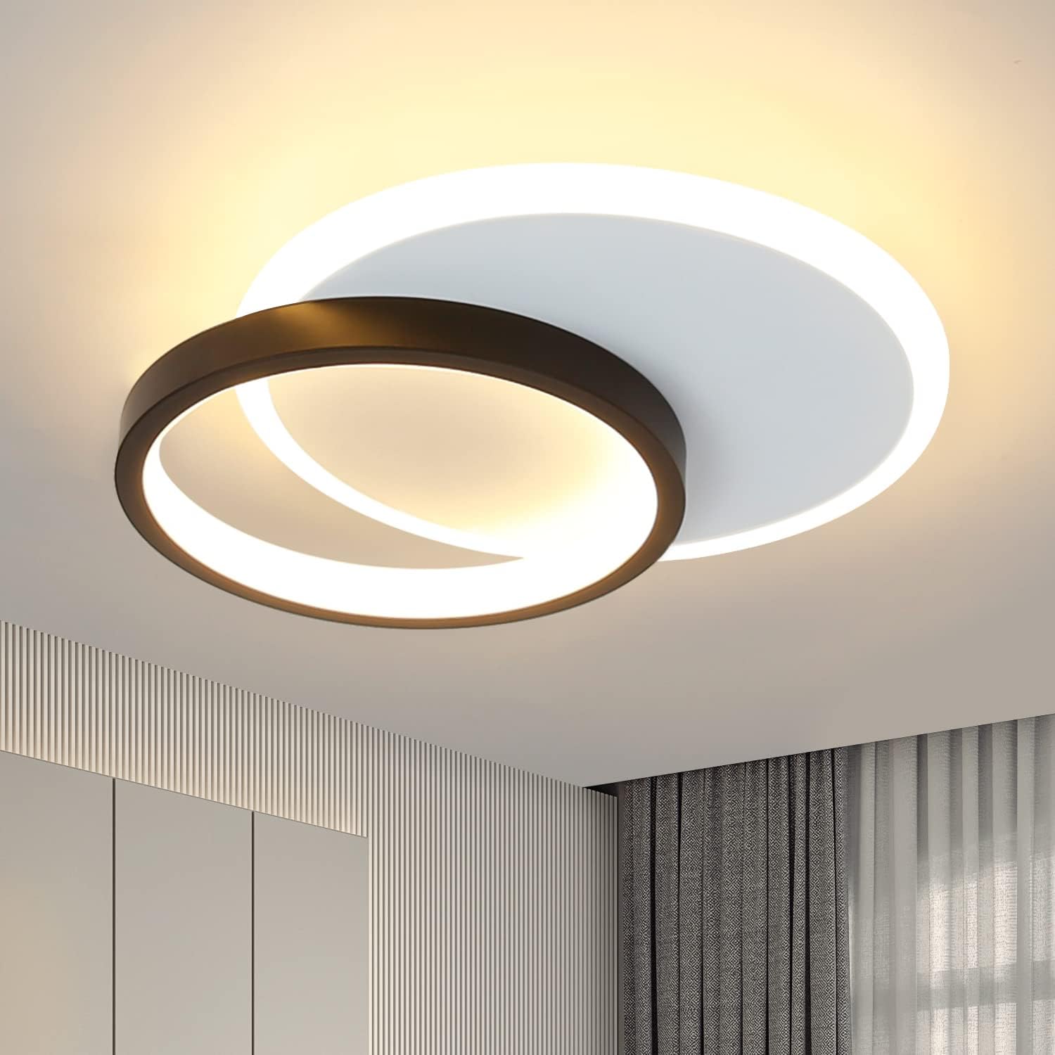 Homefire Deckenlampe LED Deckenleuchte Wohnzimmer - 12W Küchenlampe ...