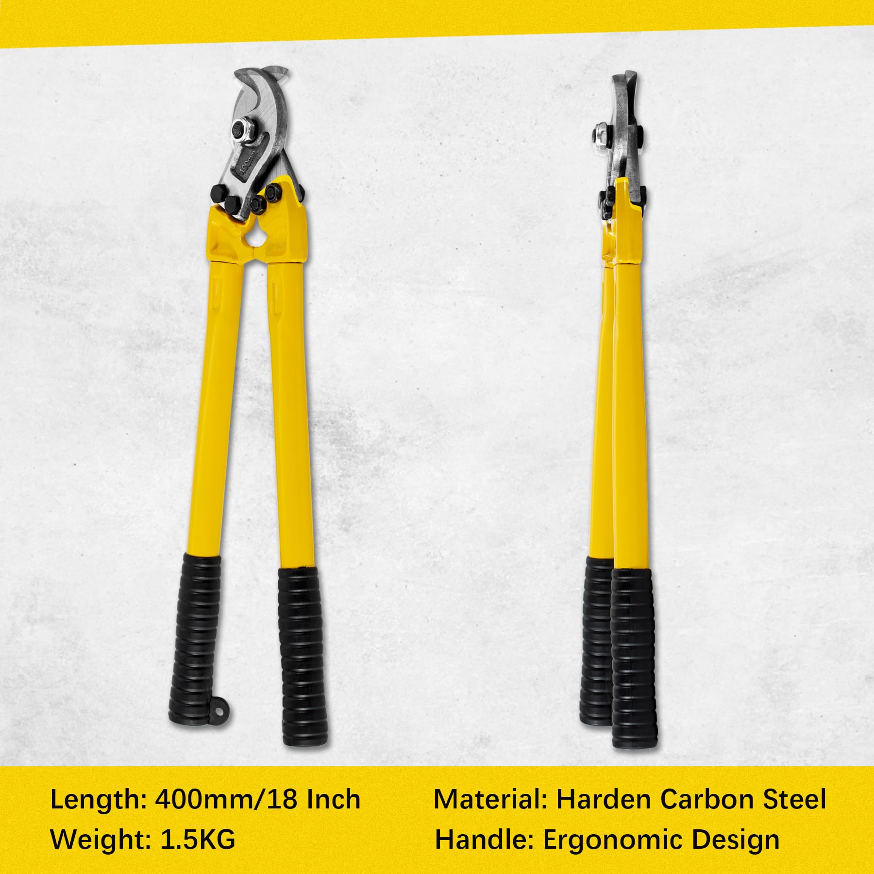 Snapklik.com : AUPREX 18 Inch Heavy Duty Cable Cutter