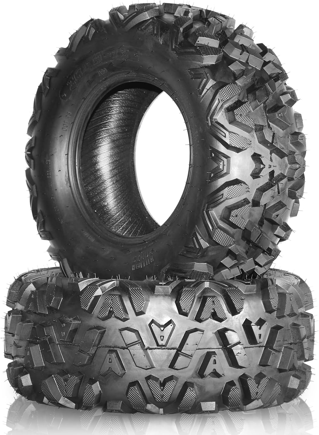 Amazon.com: Set of 2 SunF A033 Power.I AT 26x9-12 ATV UTV Off-Road ...